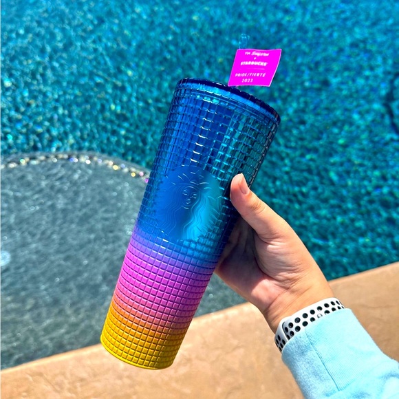 Starbucks | Kitchen | Starbucks Tim Singleton 223 Pride Rainbow Tumbler ...